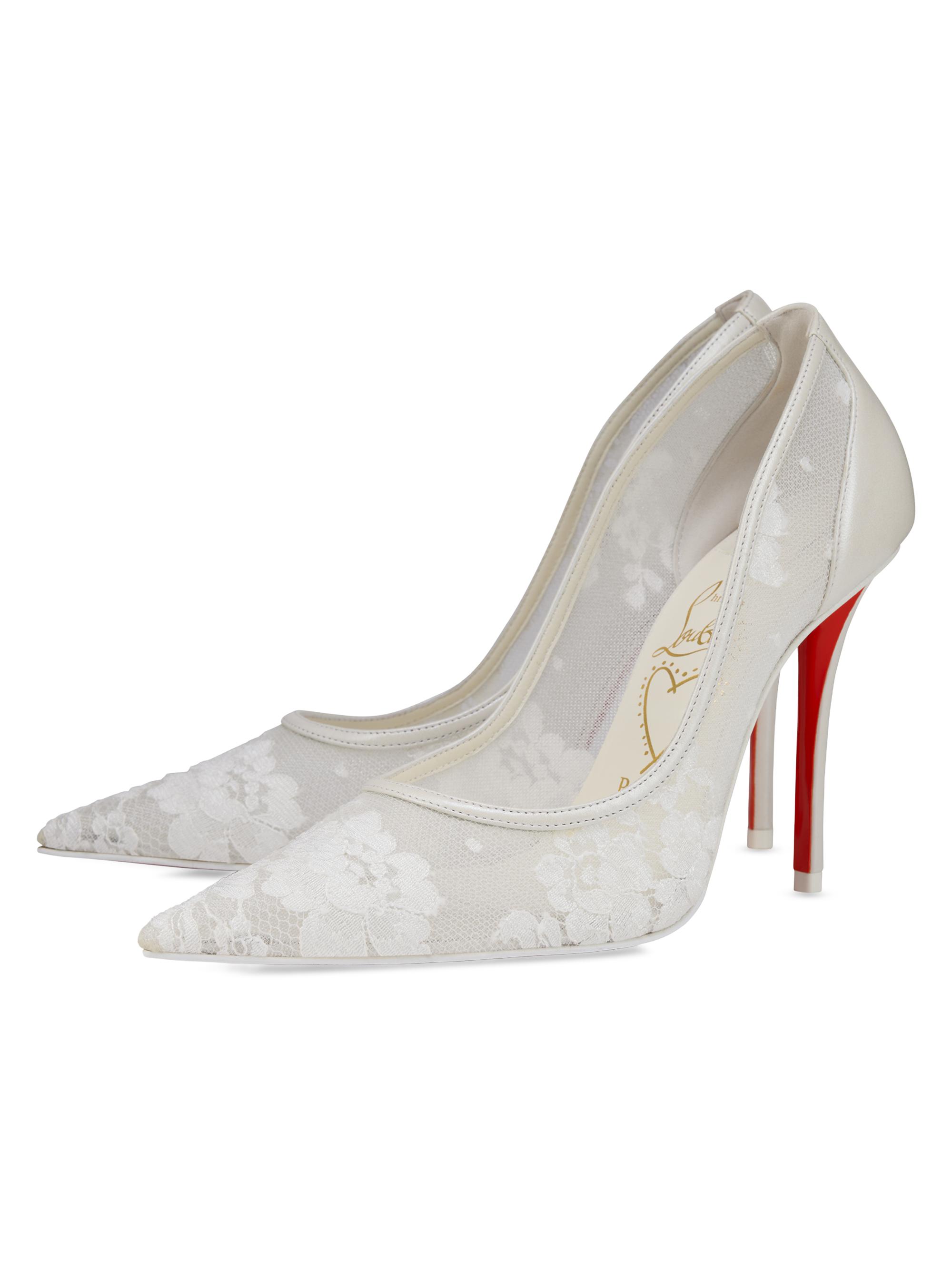 Christian Louboutin Miss Z Mesh 100MM Pumps | Saks Fifth Avenue