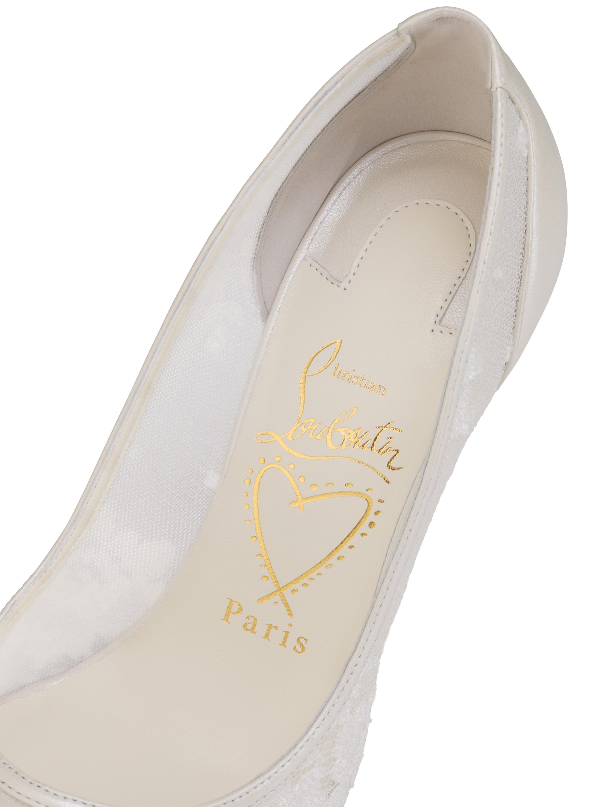 Christian Louboutin Miss Z Mesh 100MM Pumps | Saks Fifth Avenue