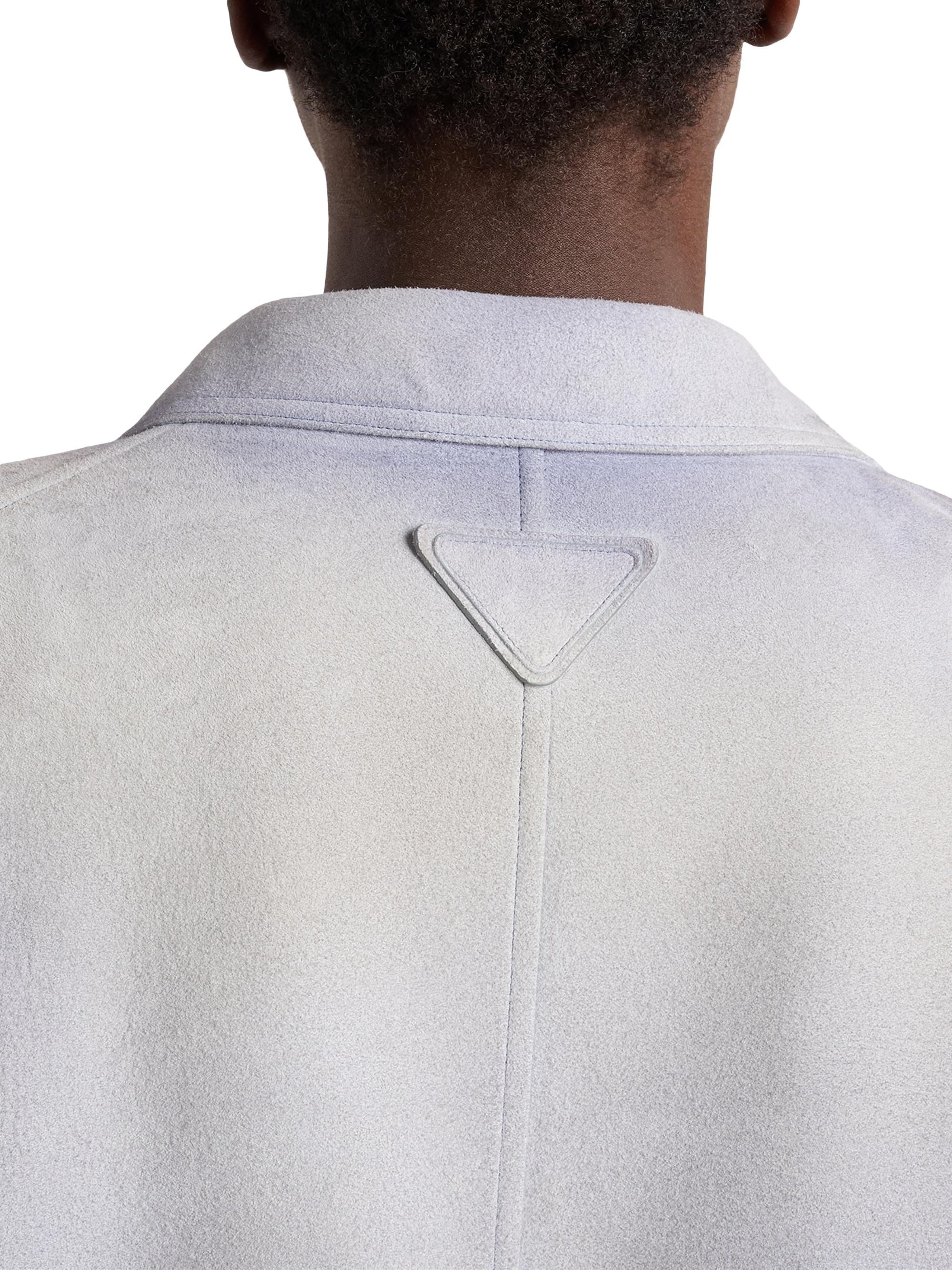 Prada Suede Caban Jacket | Saks Fifth Avenue
