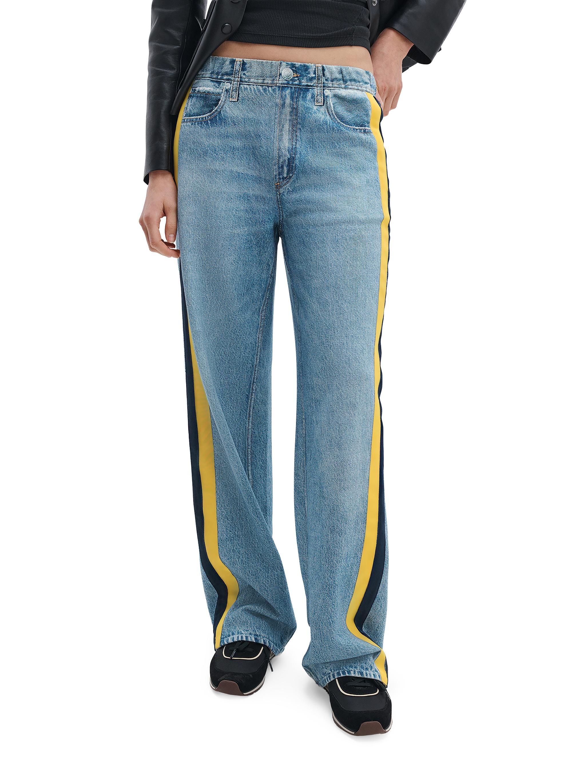 rag & bone rb Miramar Terry Cotton Wide-Leg Track Pants | Saks Fifth Avenue