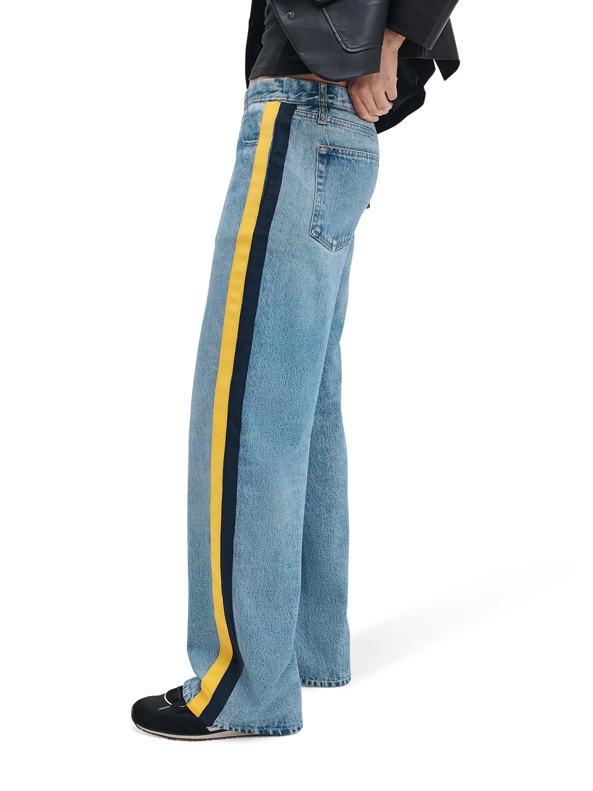 rag & bone rb Miramar Terry Cotton Wide-Leg Track Pants | Saks Fifth Avenue