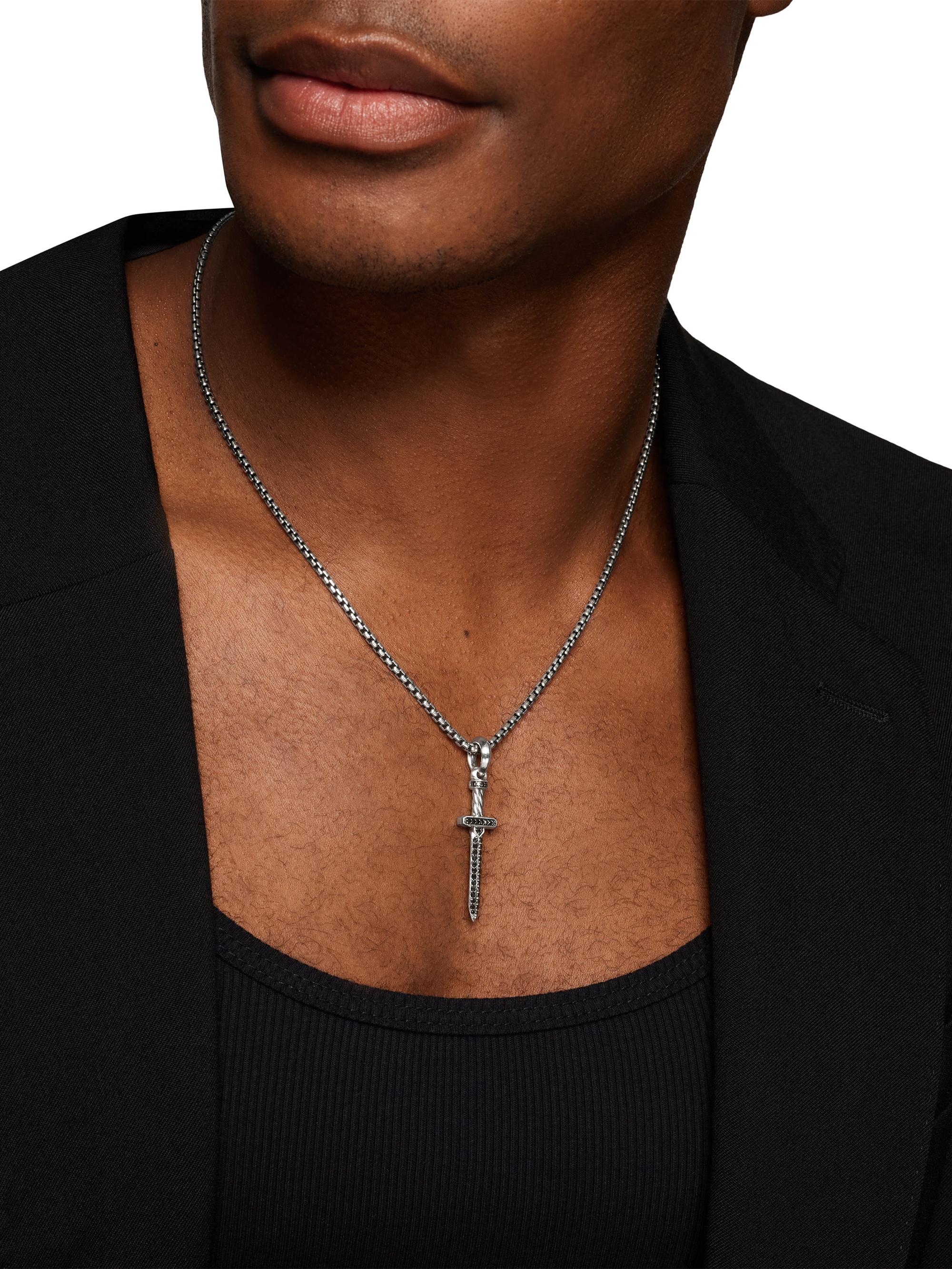 David Yurman Pavé Sword Amulet in Sterling Silver | Saks Fifth Avenue