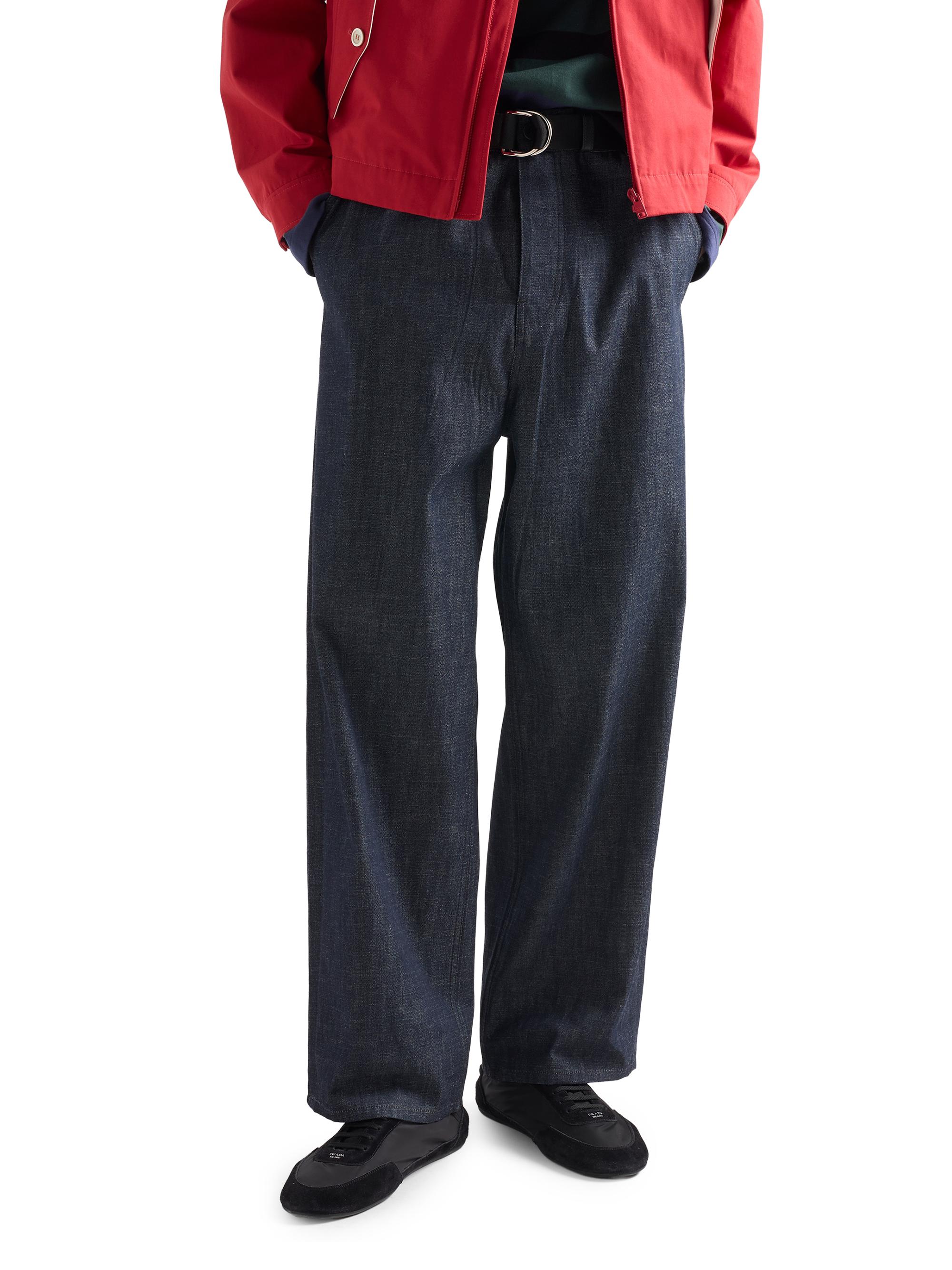 Prada Regular Raw Denim Jeans | Saks Fifth Avenue