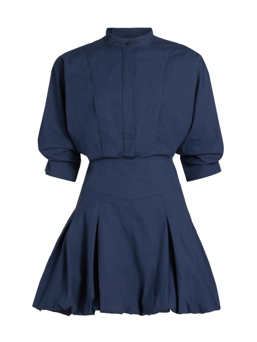 SIMKHAI Effie Bubble-Hem Minidress | Saks Fifth Avenue