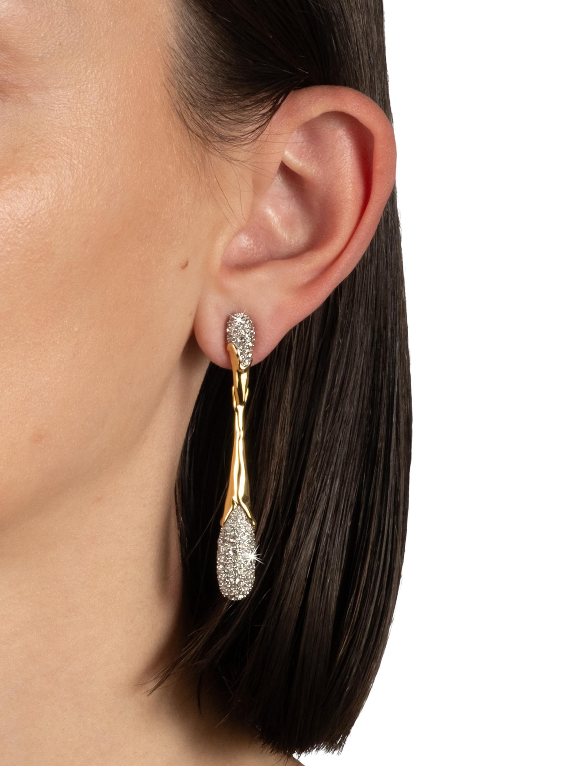 Alexis Bittar Solanales 14K-Gold-Plated, Rhodium-Plated & Crystal Drop ...