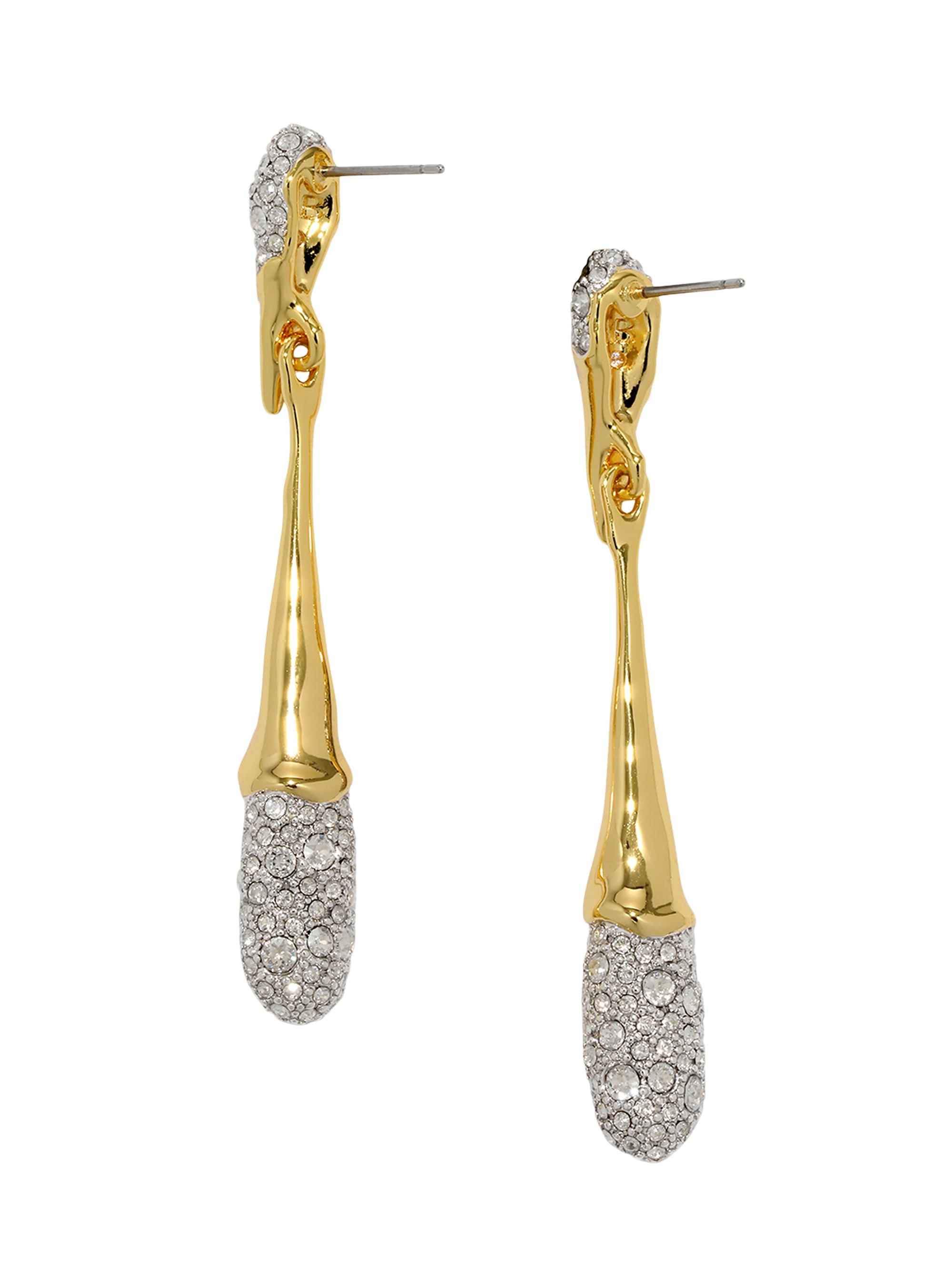 Alexis Bittar Solanales 14K-Gold-Plated, Rhodium-Plated & Crystal Drop ...