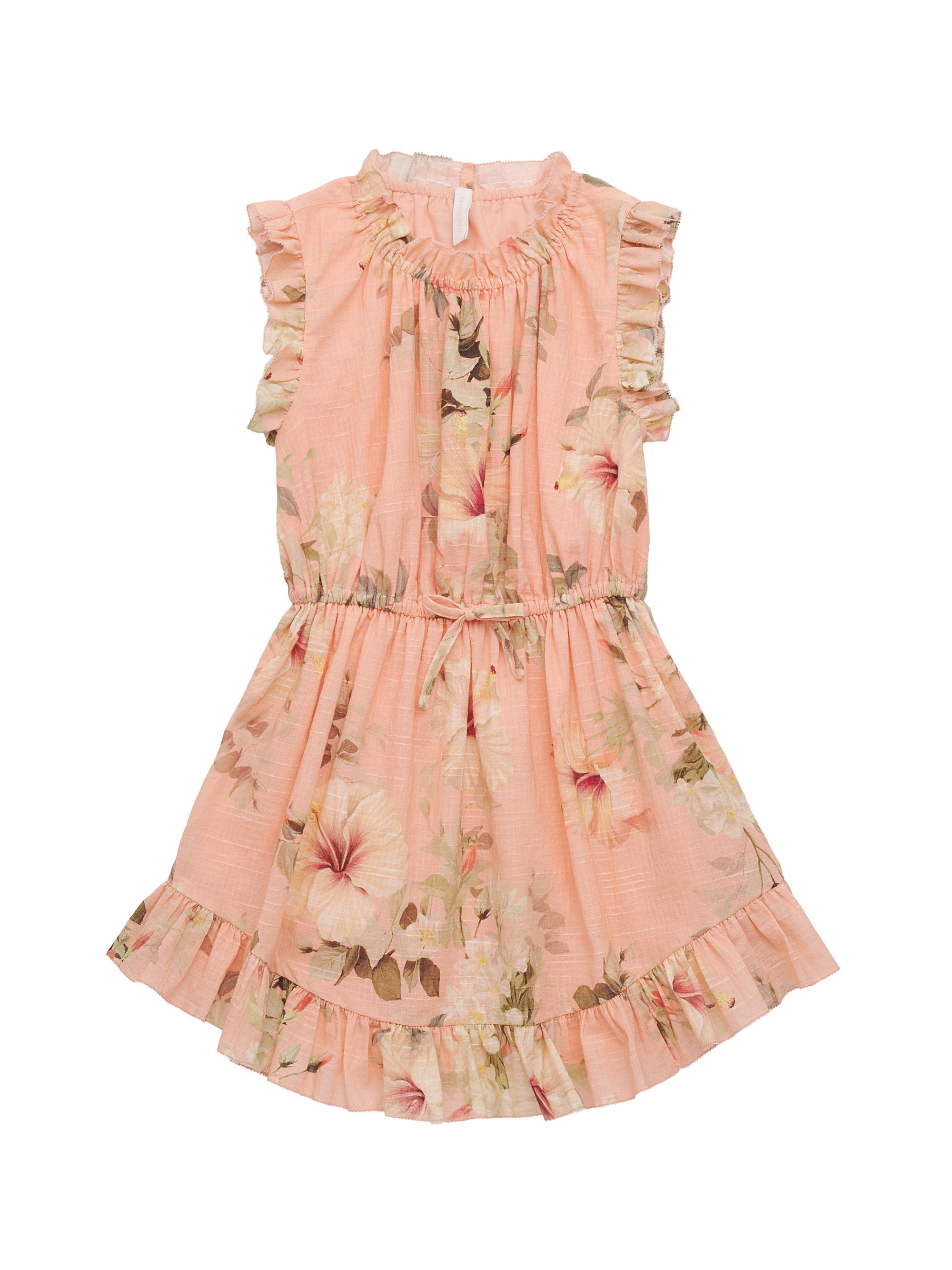 Zimmermann Little Girl's & Girl's Mahon Flip Cotton Dress | Saks Fifth ...