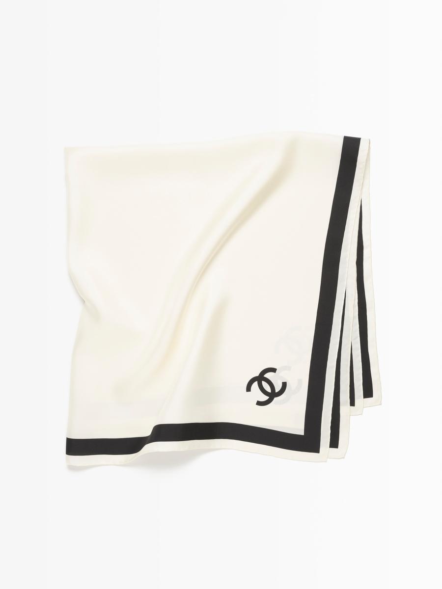 CHANEL SQUARE SCARF | Saks Fifth Avenue