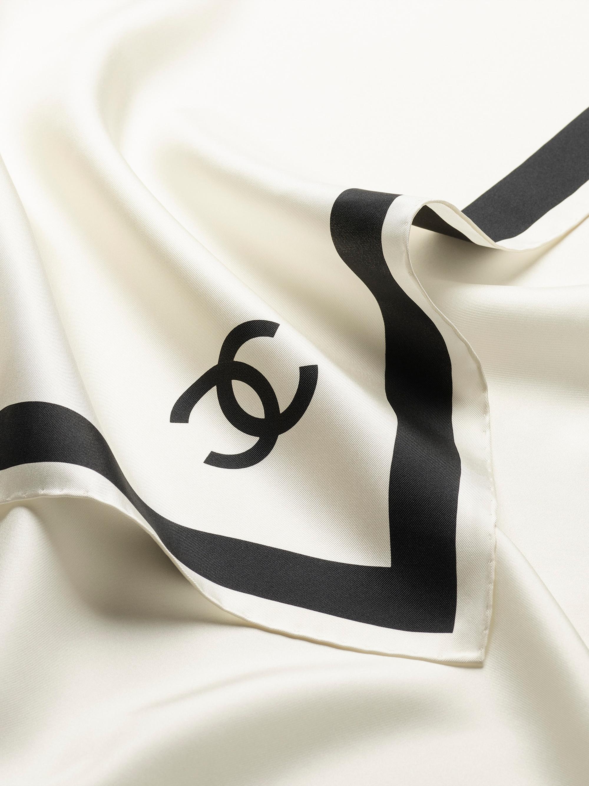 CHANEL SQUARE SCARF | Saks Fifth Avenue