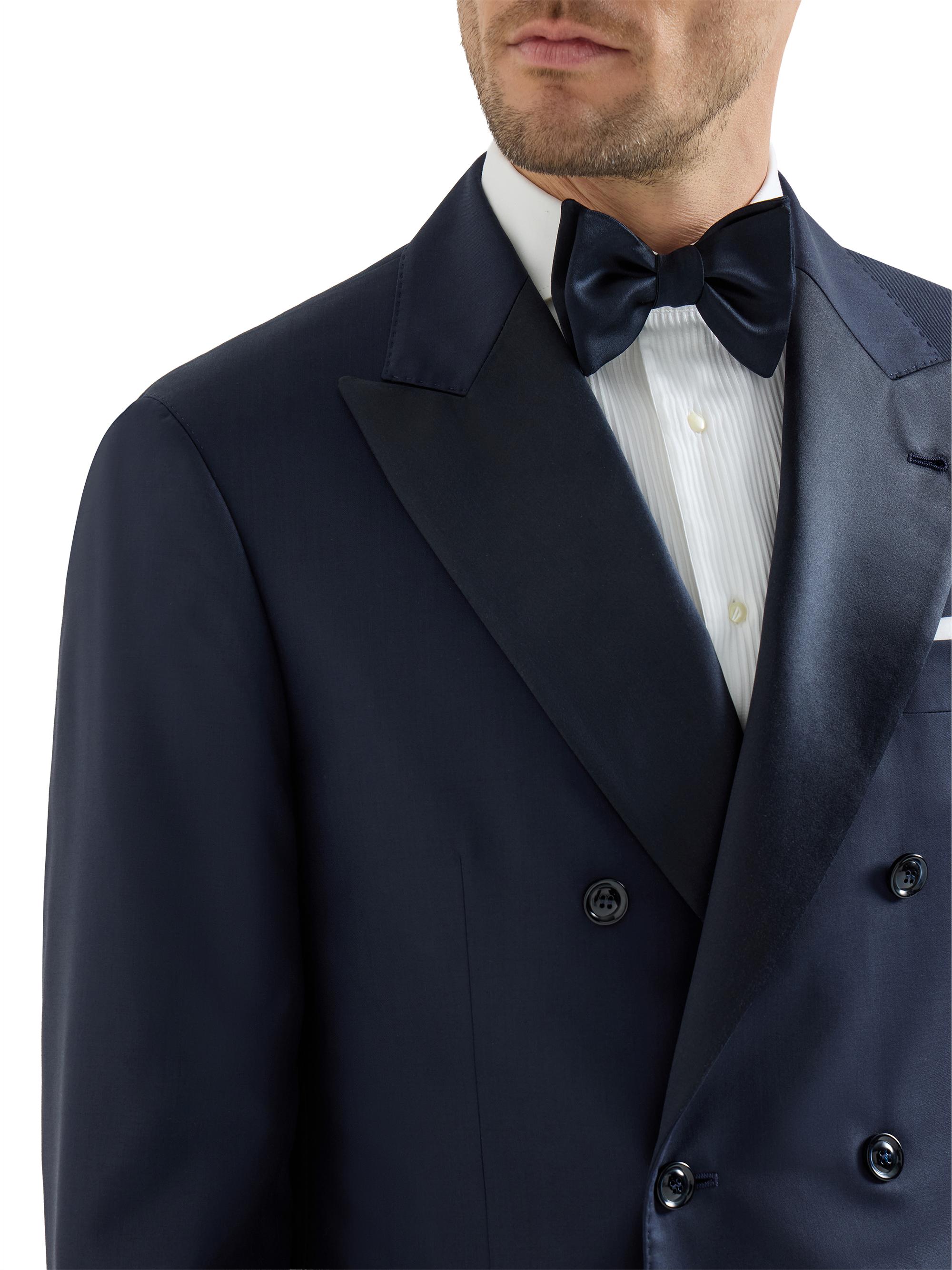 Brunello Cucinelli Tuxedo with One and a Half Breasted Jacket and ...
