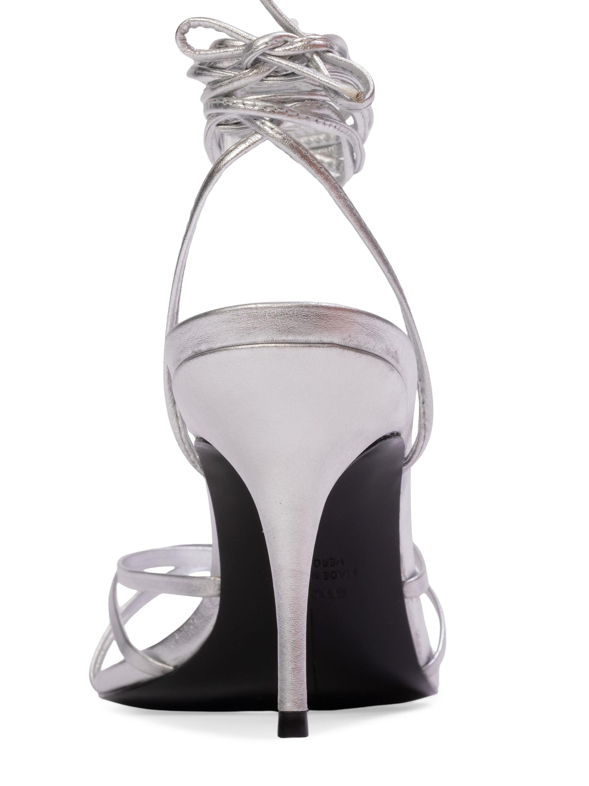 Black Suede Studio Tally 80MM Sandals | Saks Fifth Avenue