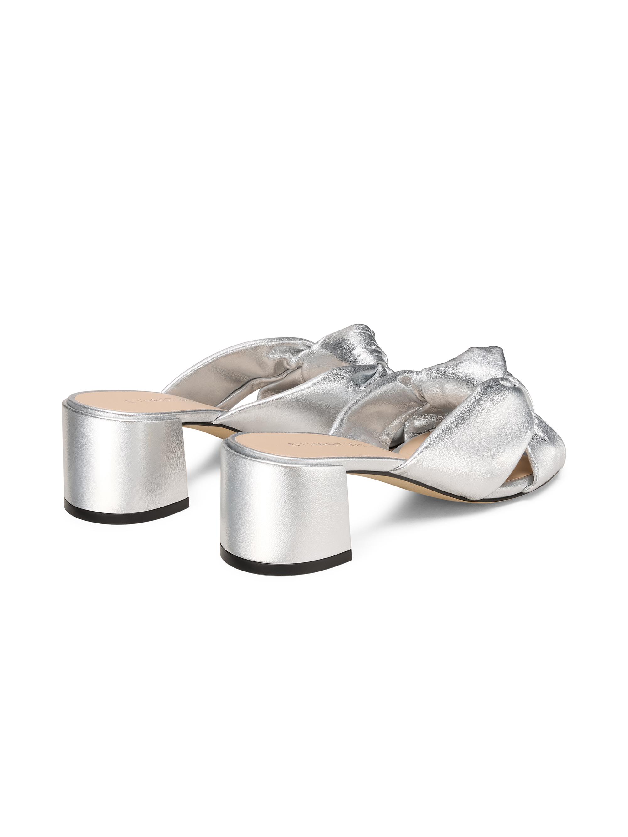 Stuart Weitzman Soplaya 50MM Block Slide Sandals | Saks Fifth Avenue