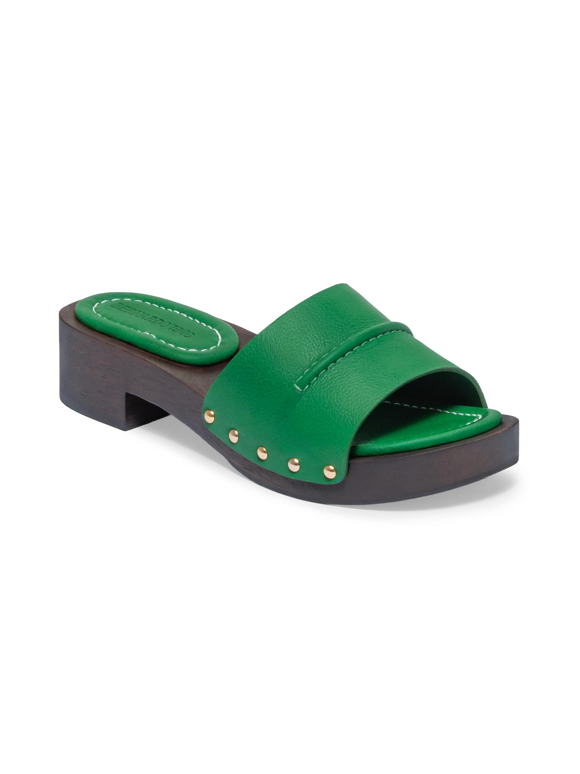 Bernardo 1946 Blyde Low Heel Clog Sandals | Saks Fifth Avenue