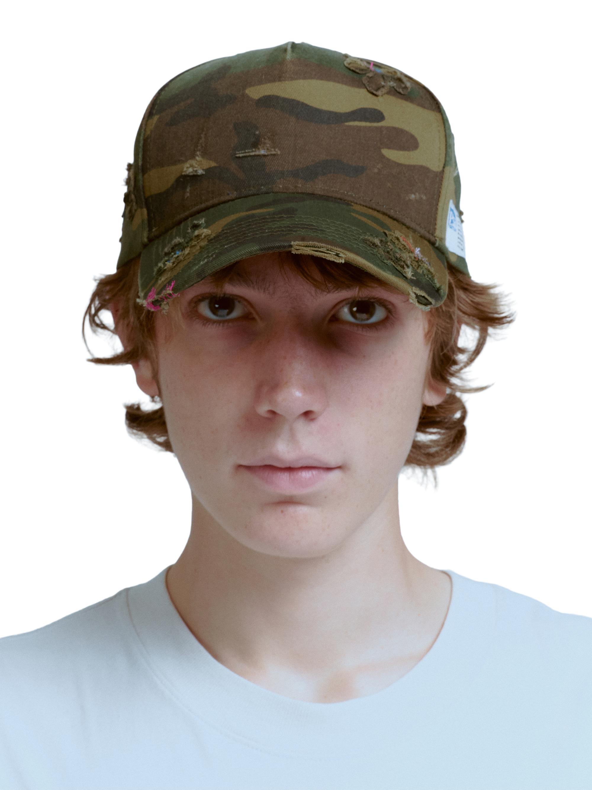 Nahmias Camo Gardener Trucker Hat | Saks Fifth Avenue