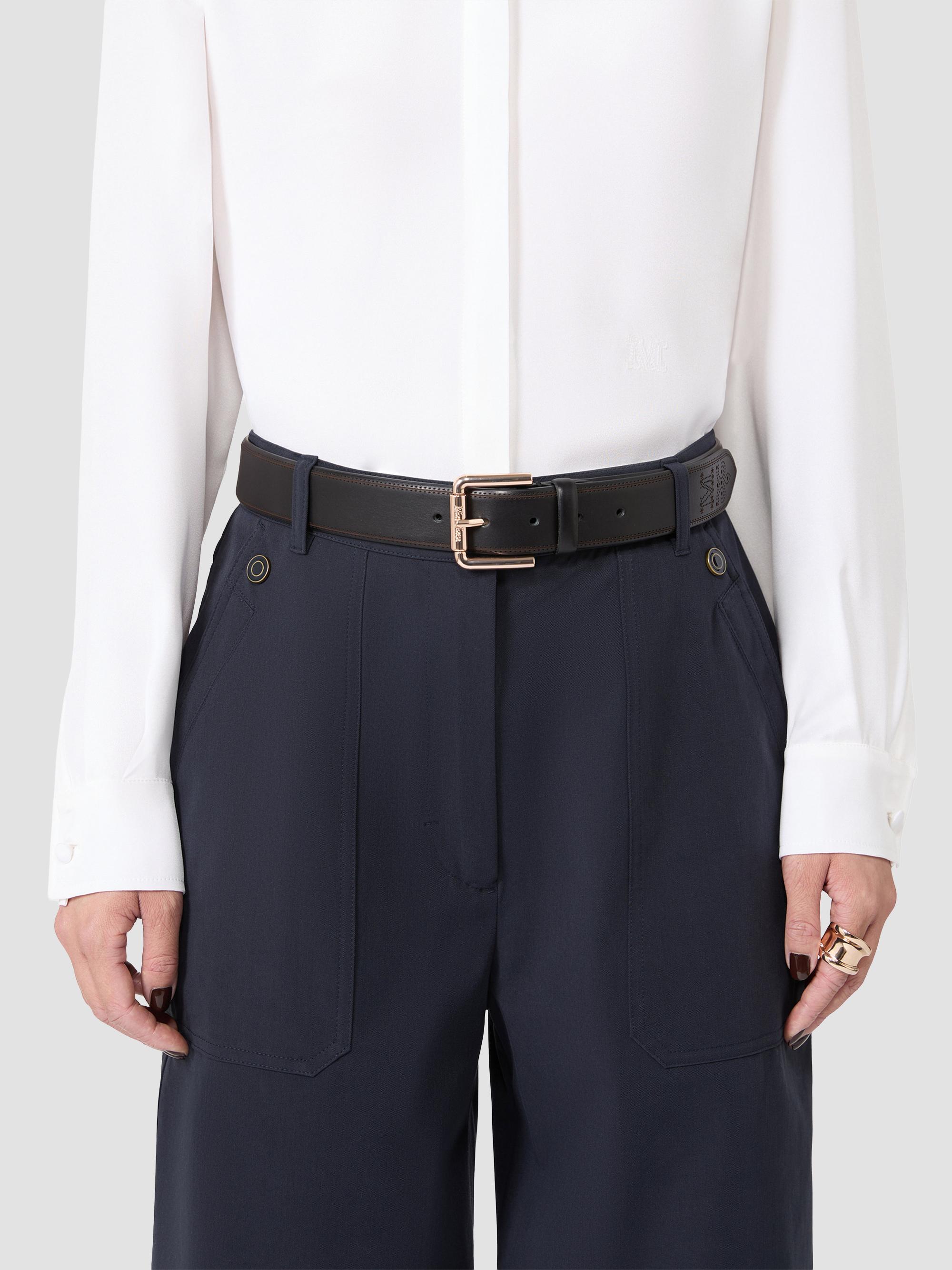 Max Mara Leather Belt | Saks Fifth Avenue