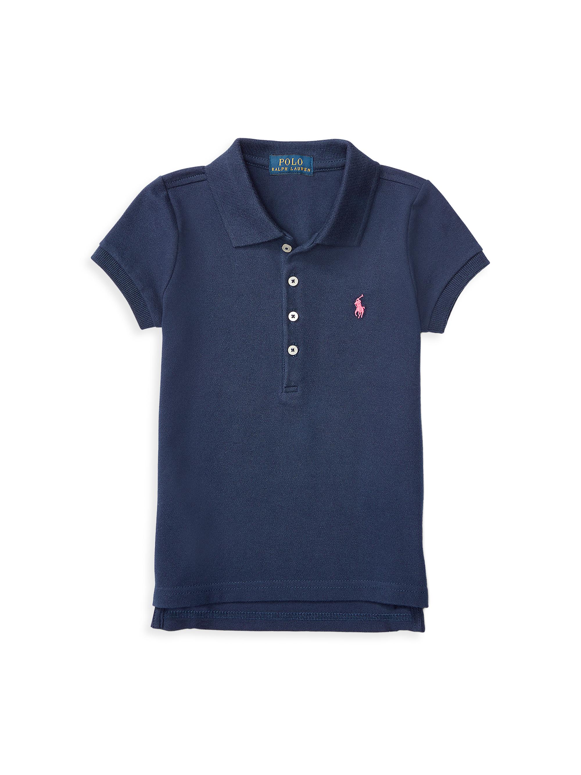 Polo Ralph Lauren Little Girl's & Girl's Stretch Cotton Polo Shirt ...