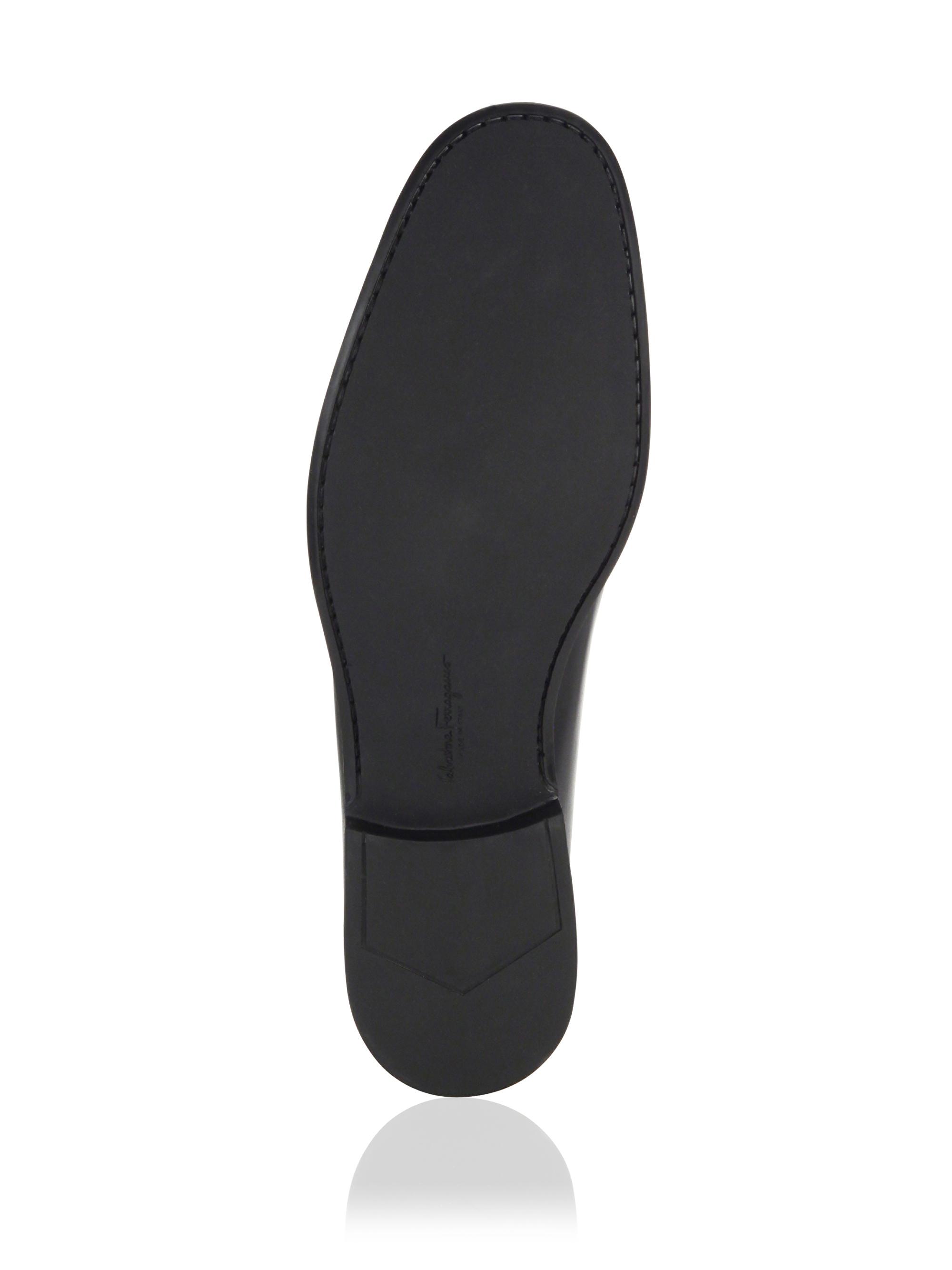 FERRAGAMO Grandioso Gancini Bit Leather Loafers | Saks Fifth Avenue