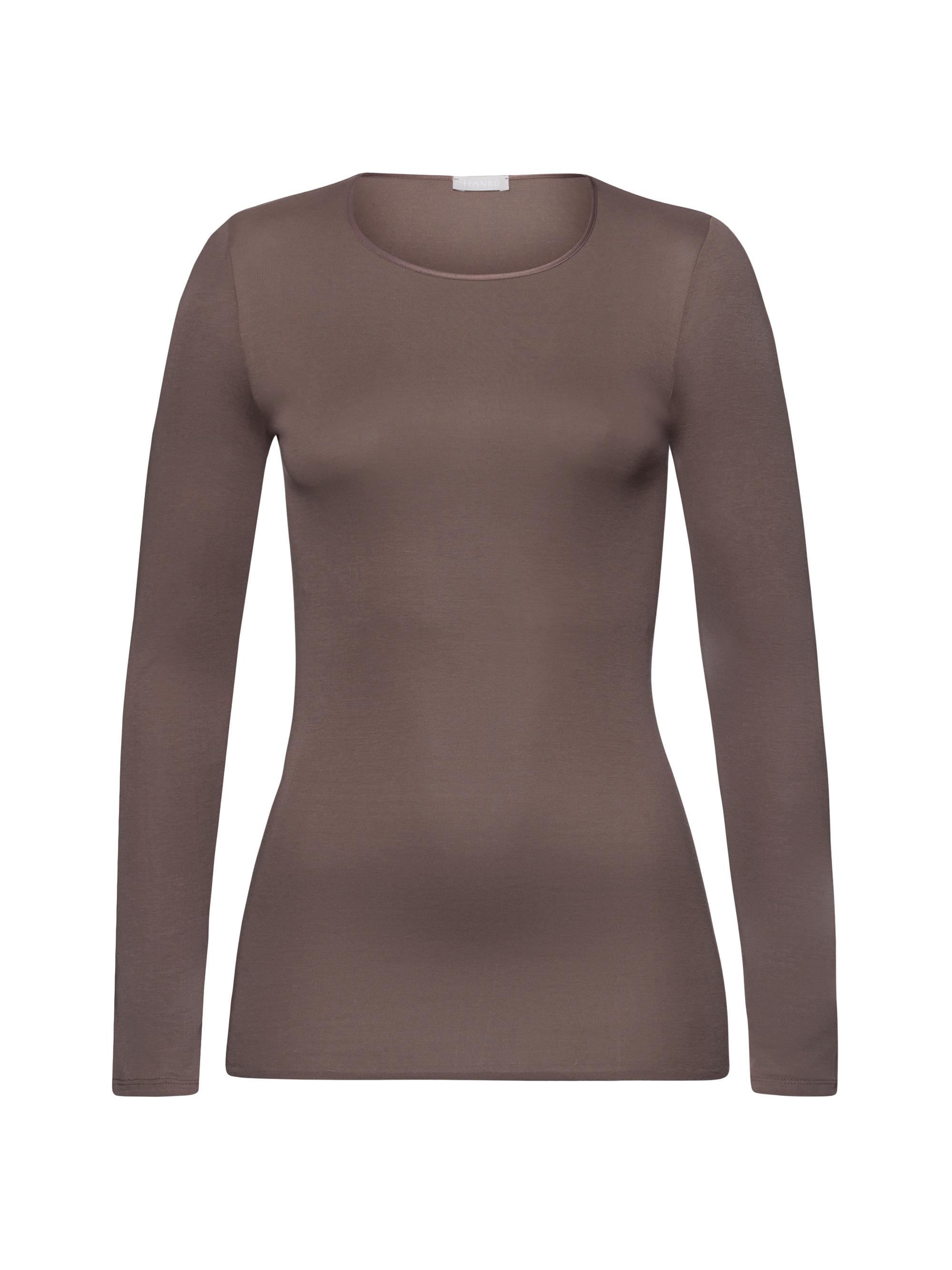 Hanro Cotton Long-Sleeve Top | Saks Fifth Avenue