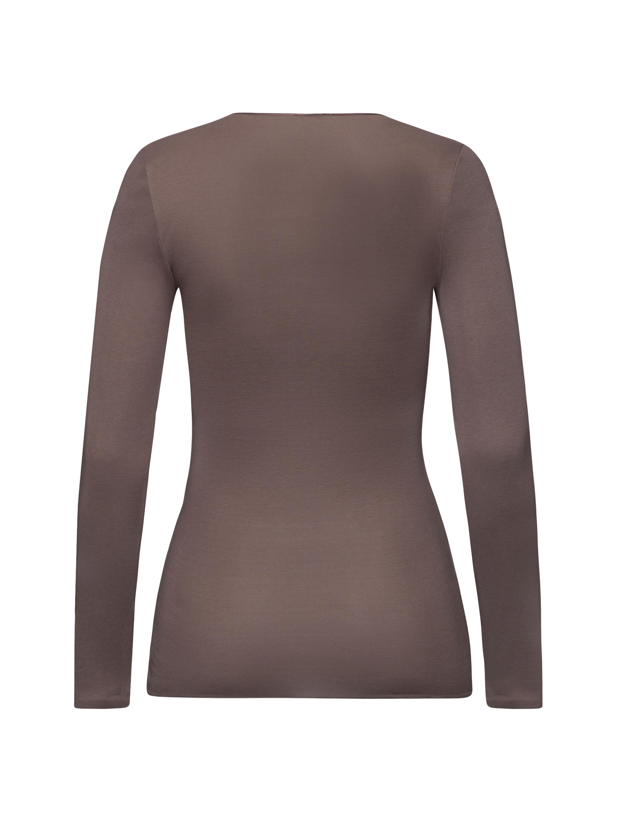 Hanro Cotton Long-Sleeve Top | Saks Fifth Avenue