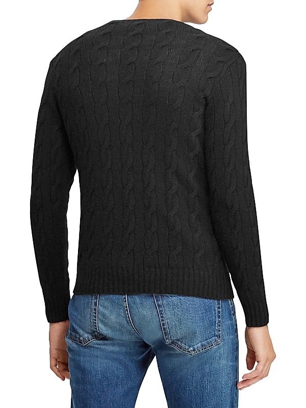 Shop Ralph Lauren Purple Label Cableknit Cashmere Sweater Shop Ralph Lauren Purple Label Cableknit Cashmere Sweater
