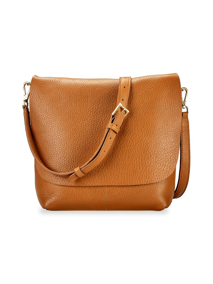 GiGi New York Andi Leather Crossbody Bag | Saks Fifth Avenue