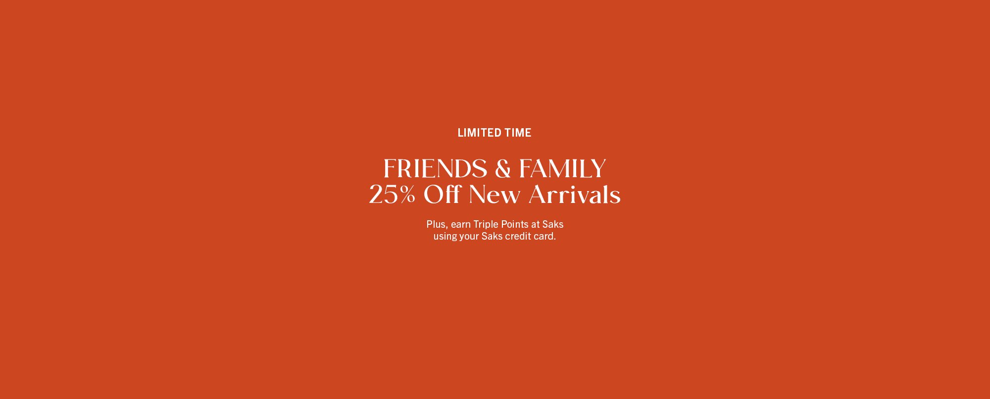 Saks Credit Card Program